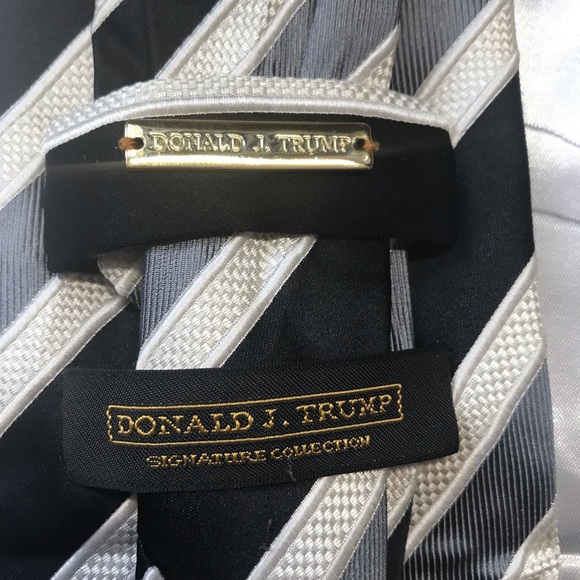 Accessories | Donald Trump Signature Collection Neckties With Gold Bar ...